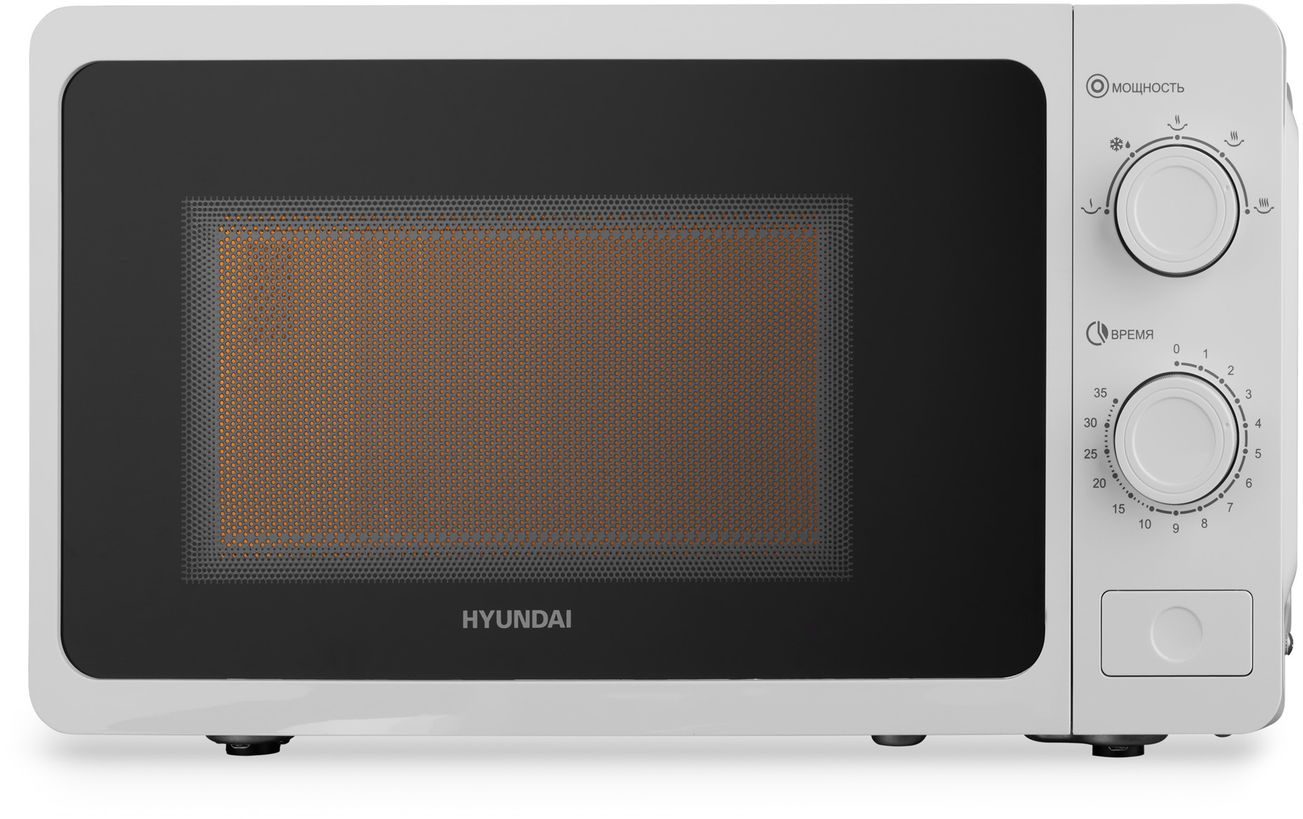 Микроволновая печь соло HYUNDAI HYM-M2009 белая