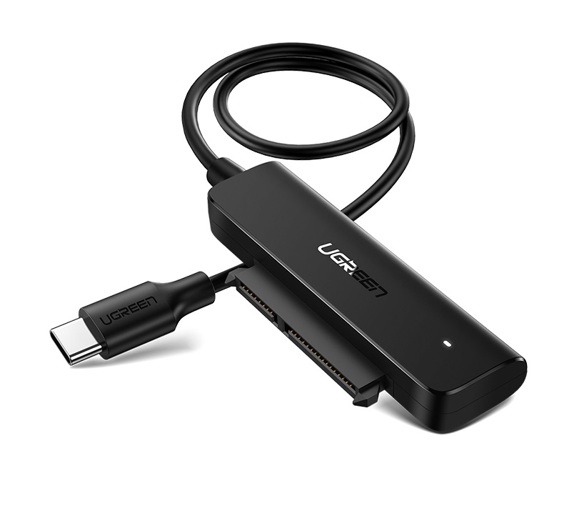 Адаптер uGreen USB Type-C - SATA вилка-вилка 0.5м 70610