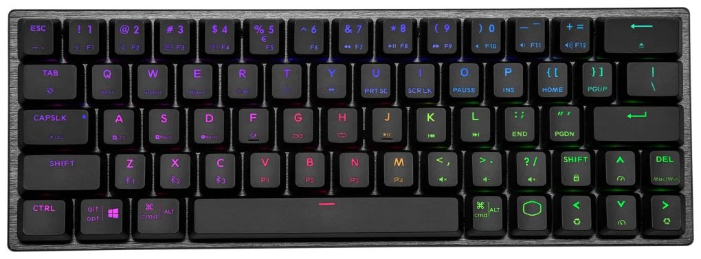 Беспроводная игровая клавиатура Cooler Master SK622 Black (SK-622-GKTR1-RU)