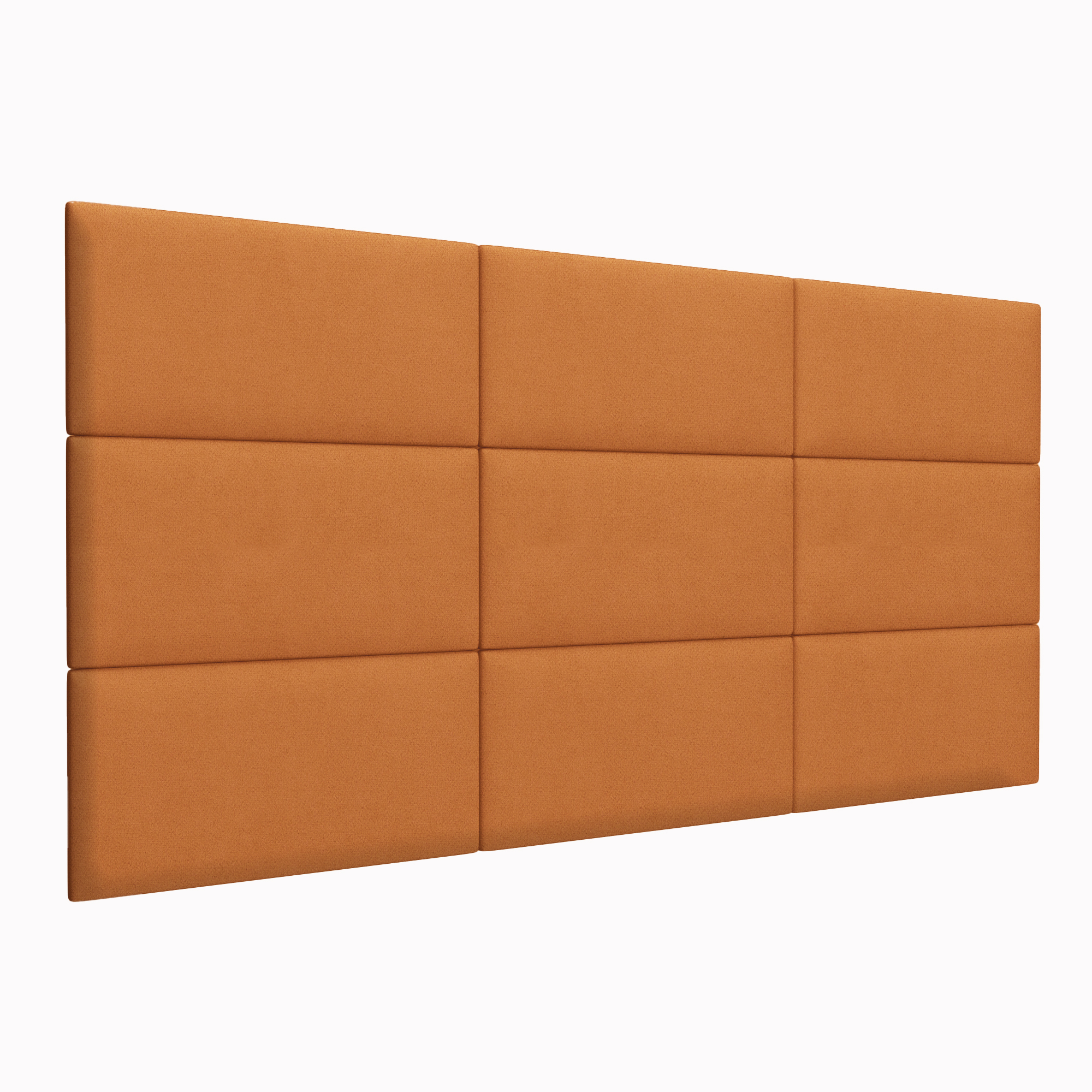 Прикроватная панель Velour Orange 30х60 см 4 шт.