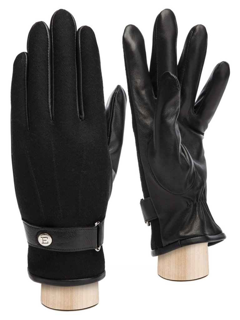 Перчатки мужские Eleganzza IS909 черные 8