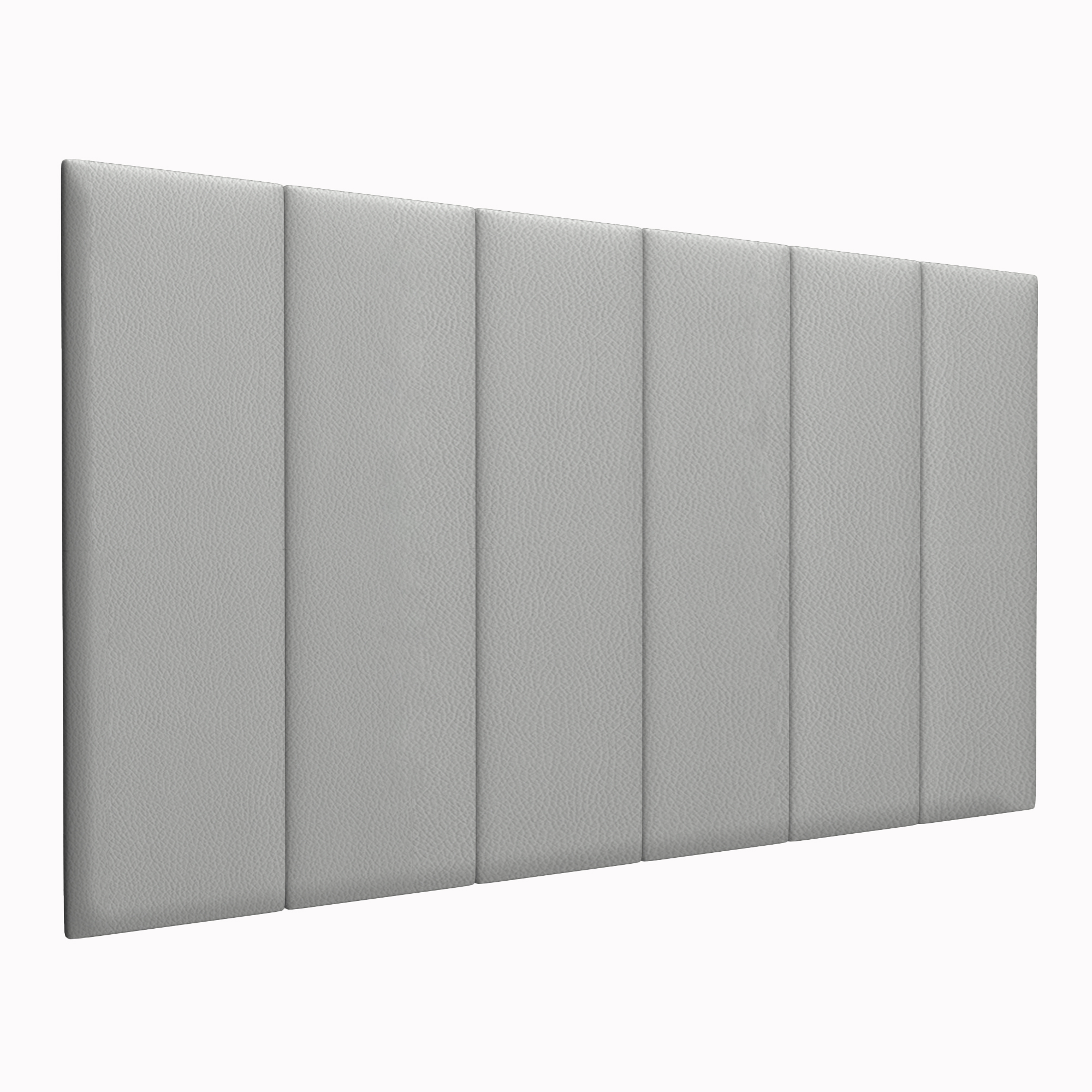 Прикроватная панель Eco Leather Grey 30х100 см 4 шт.