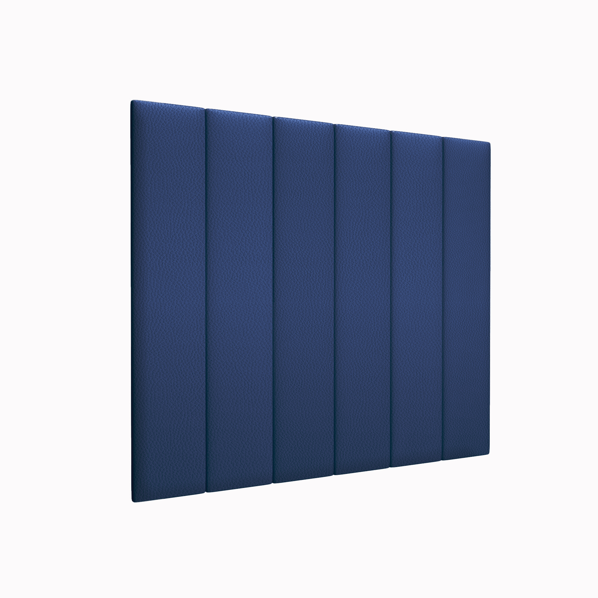Прикроватная панель Eco Leather Blue 20х100 см 4 шт.