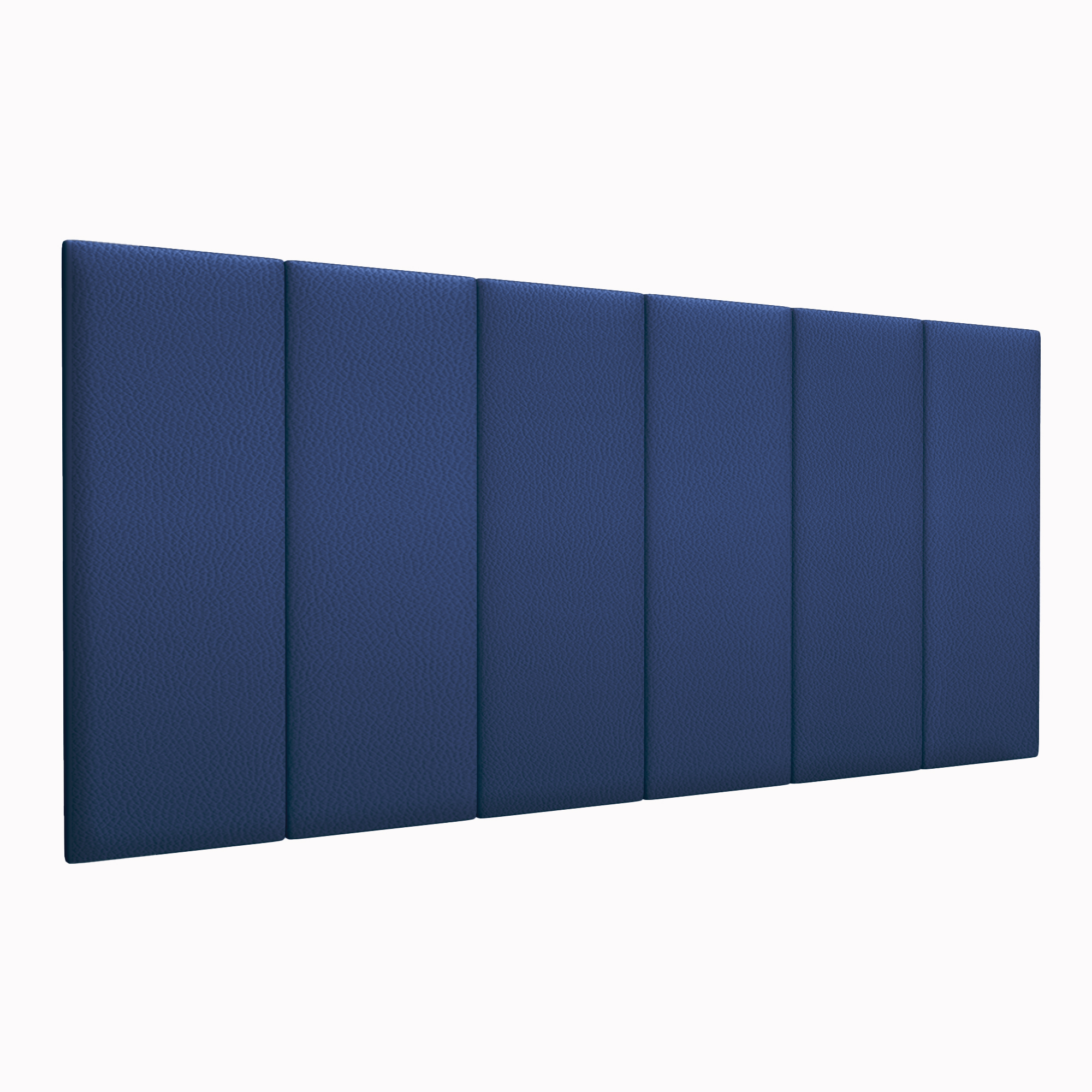 Прикроватная панель Eco Leather Blue 30х80 см 4 шт.