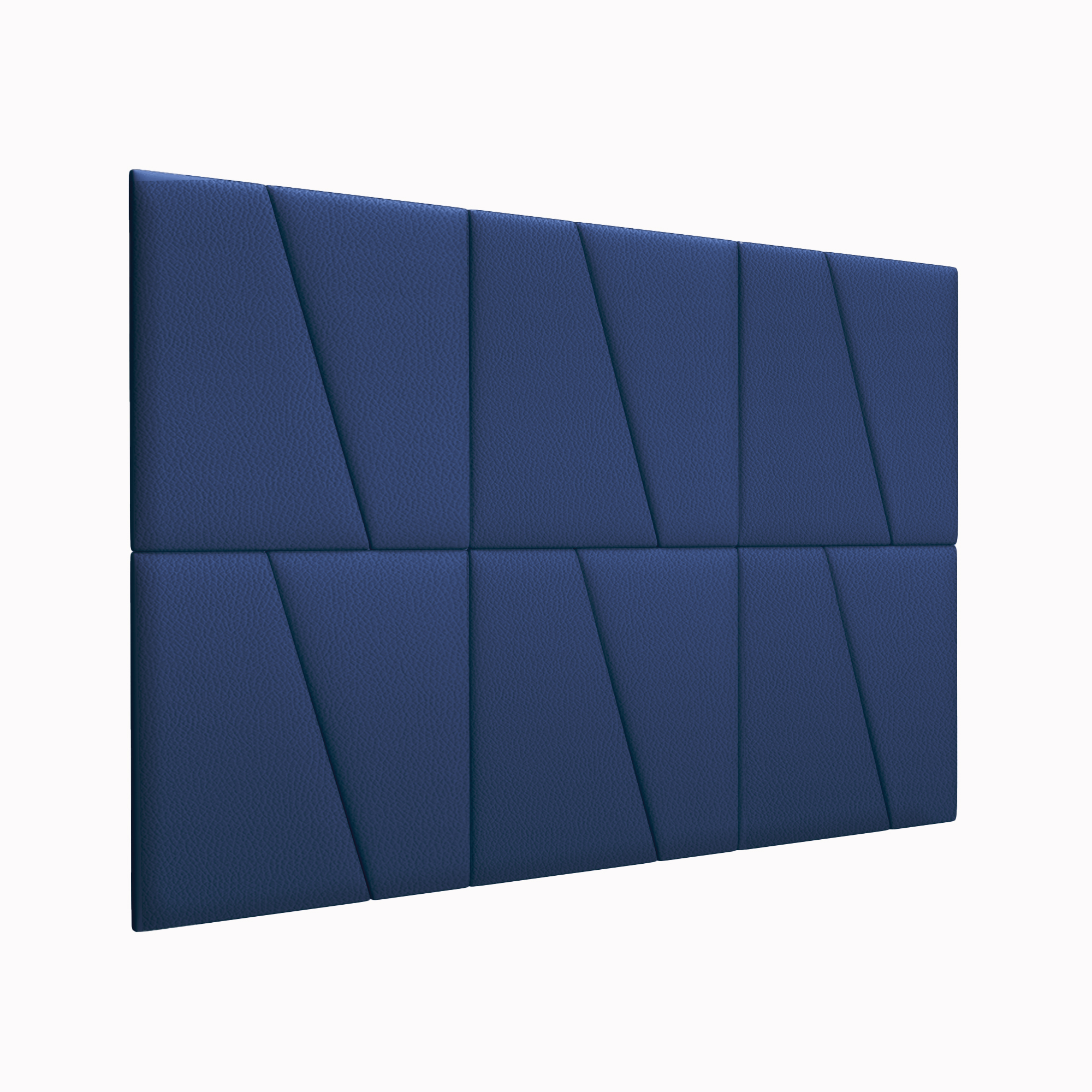 Прикроватная панель Eco Leather Blue 50х50DL см 2 шт.