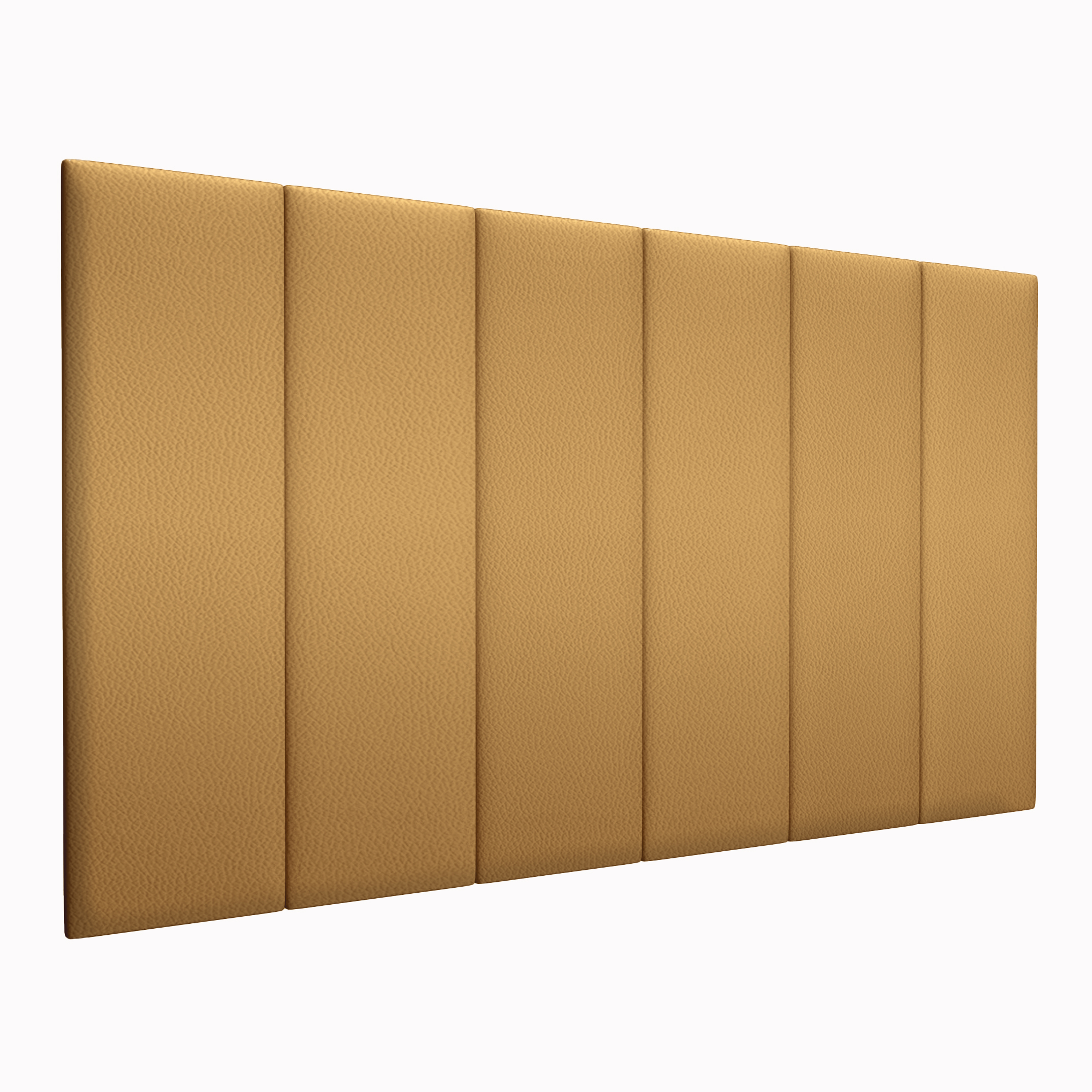 Прикроватная панель Eco Leather Gold 30х100 см 4 шт.