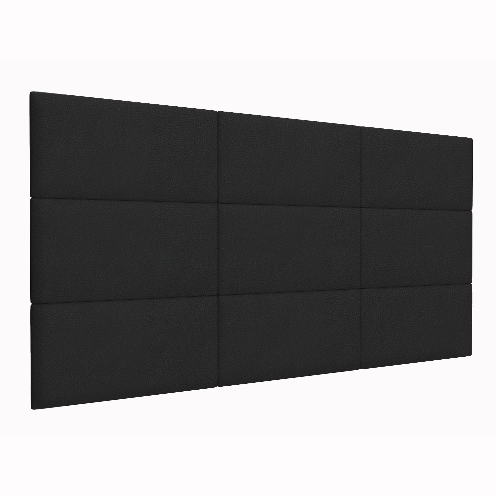 Прикроватная панель Eco Leather Black 30х60 см 1 шт.