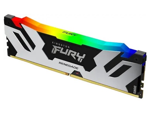Оперативная память Kingston Fury Renegade Silver RGB (KF560C32RSA-16) DDR5 1x16Gb 6000MHz