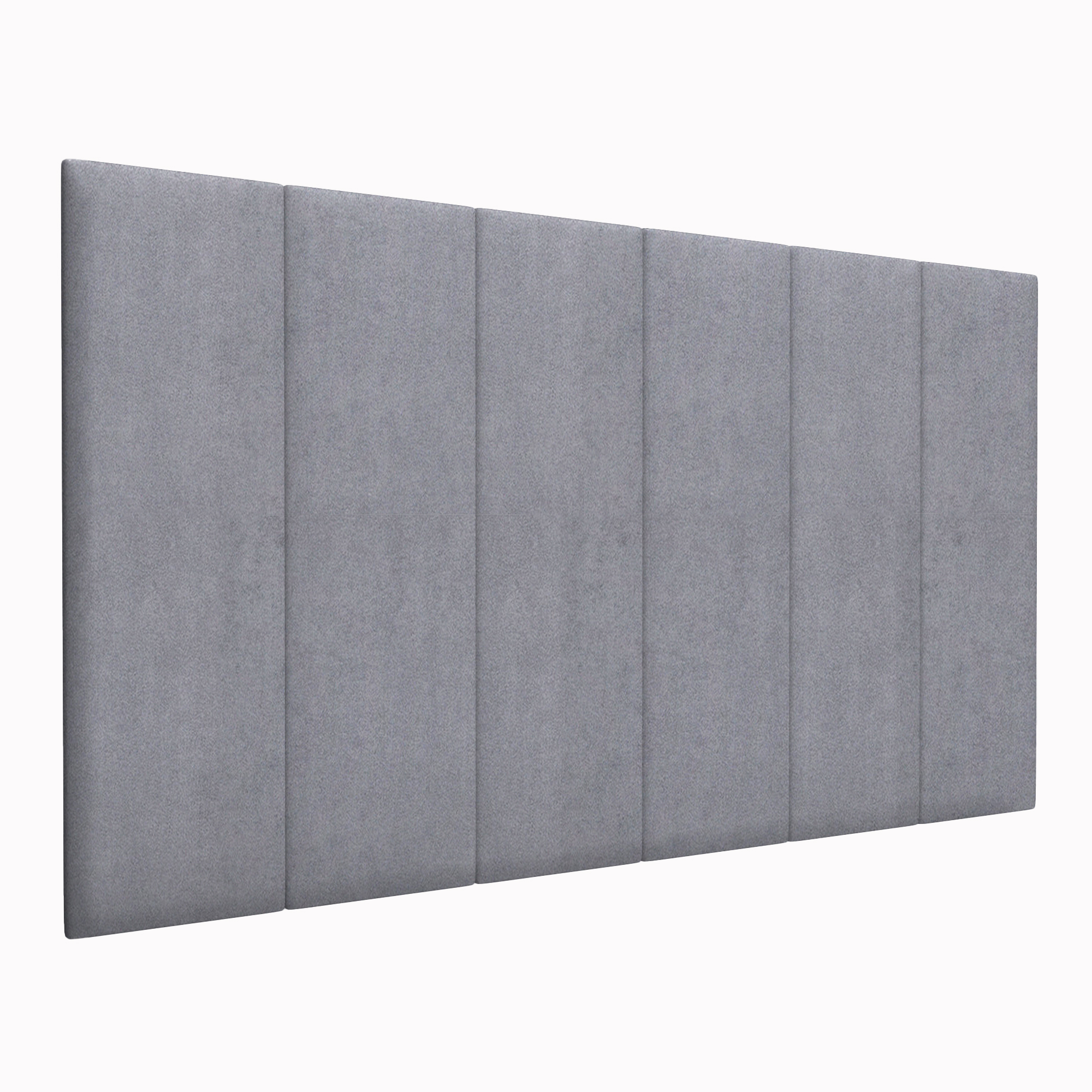 Прикроватная панель Alcantara Gray 30х100 см 1 шт.