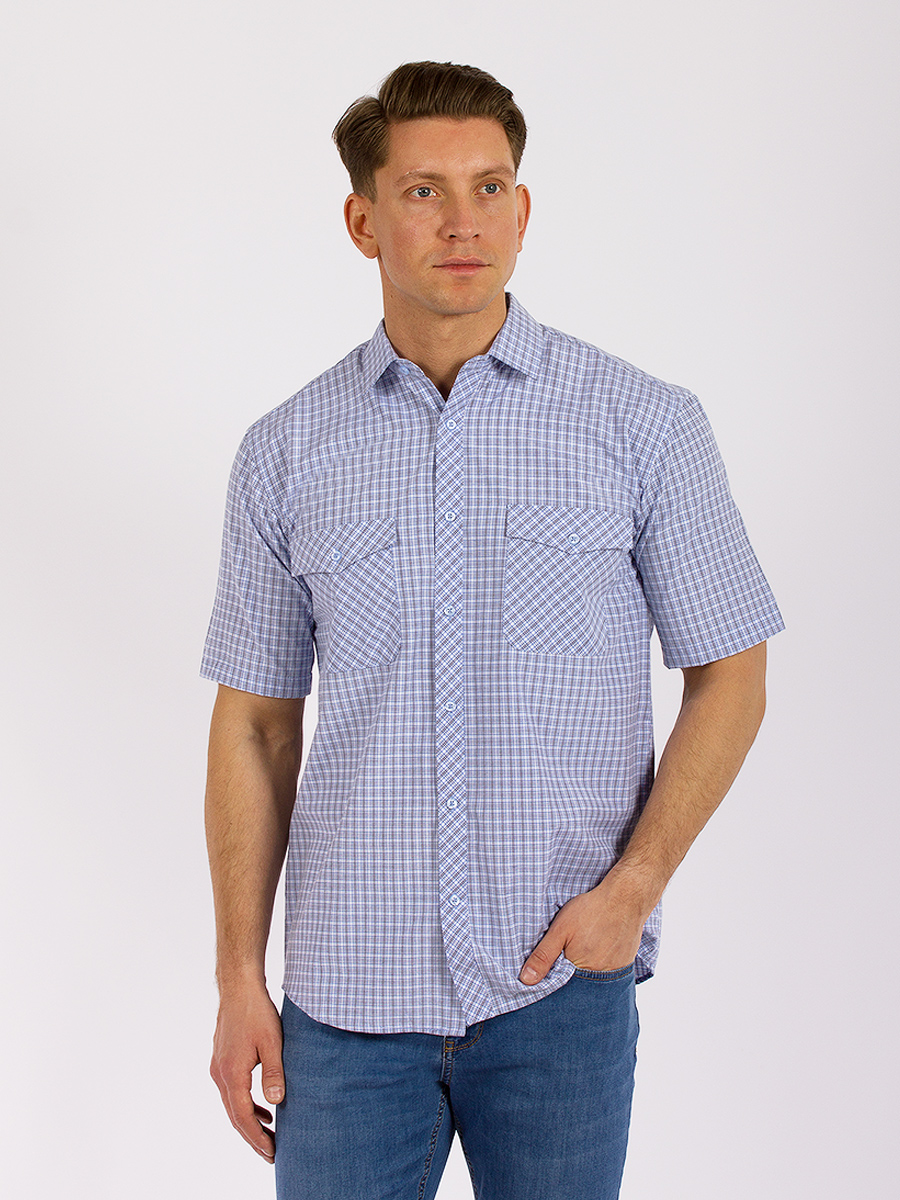 Рубашка мужская PALMARY LEADING GD57000916 голубая M