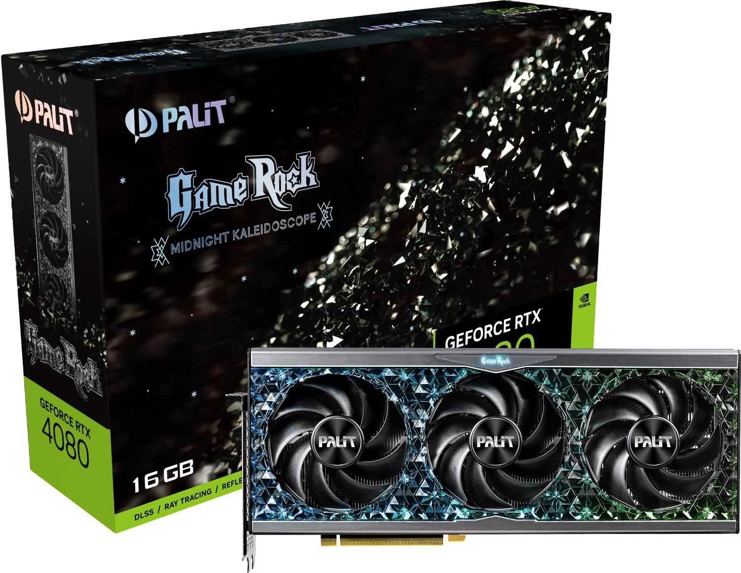 Видеокарта Palit NVIDIA GeForce RTX 4080 GameRock (NED4080019T2-1030G)