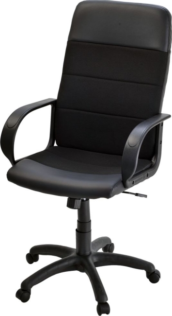 Кресло для руководителя Фабрикант Чери Биг Ткань/экокожа ТК-1/DO-350