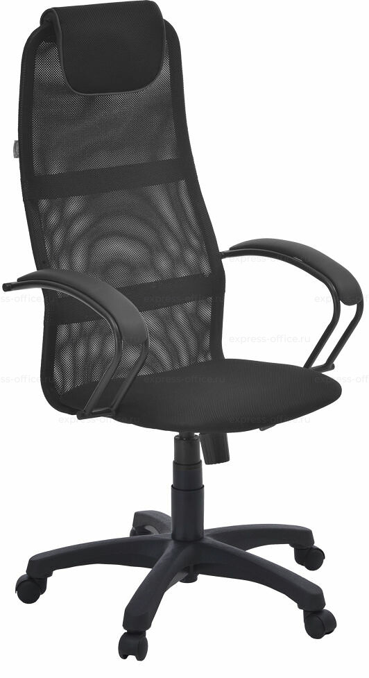 Кресло для руководителя Экспресс офис Бун Ткань TW №9/Сетка S №11