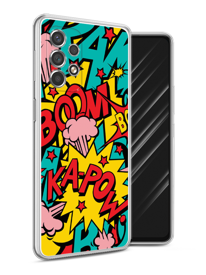 Чехол Awog на Samsung Galaxy A53 / Самсунг A53 "Постер pop art"