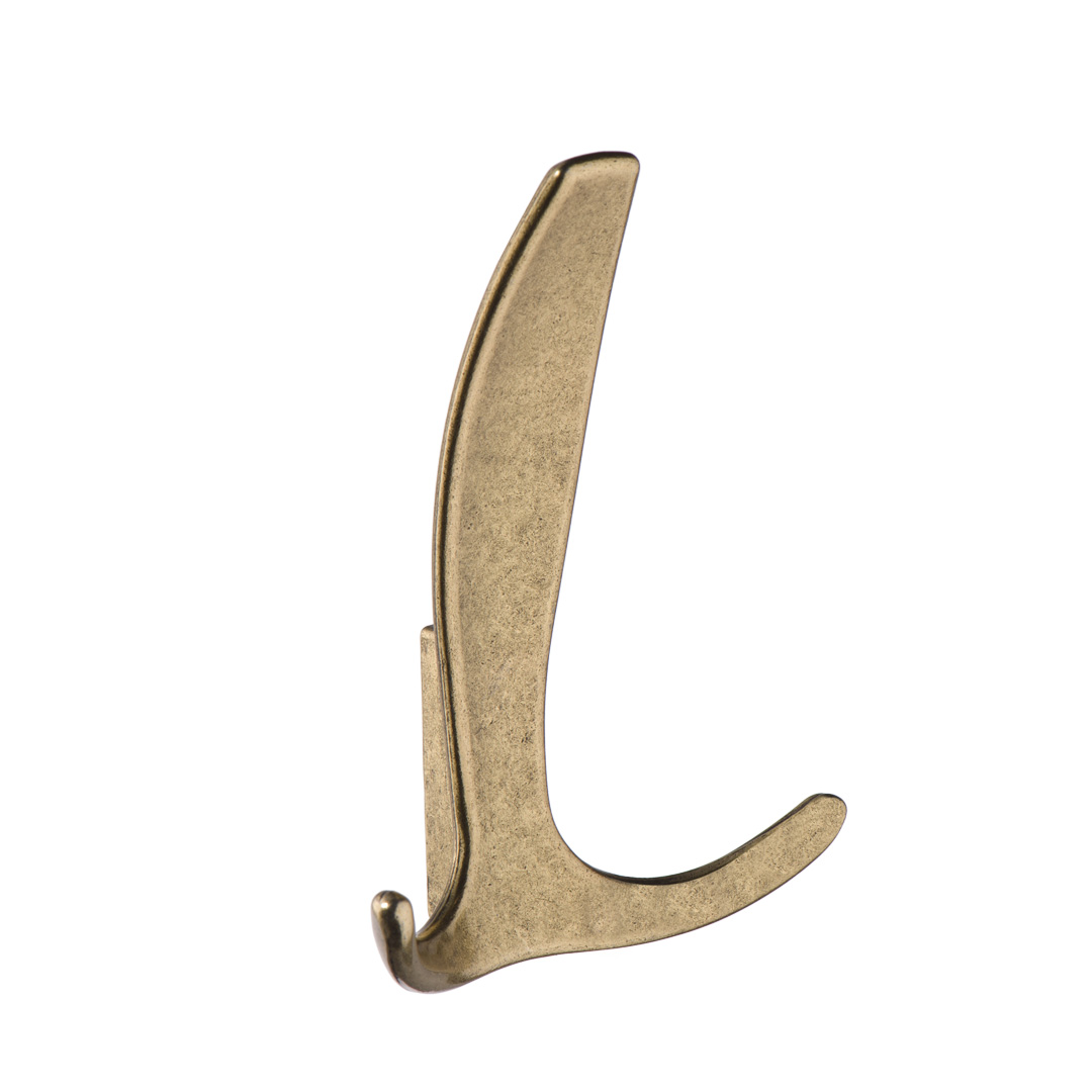 Крючок мебельный Kerron трехрожковый, оксидированная бронза KR 0220 OAB
