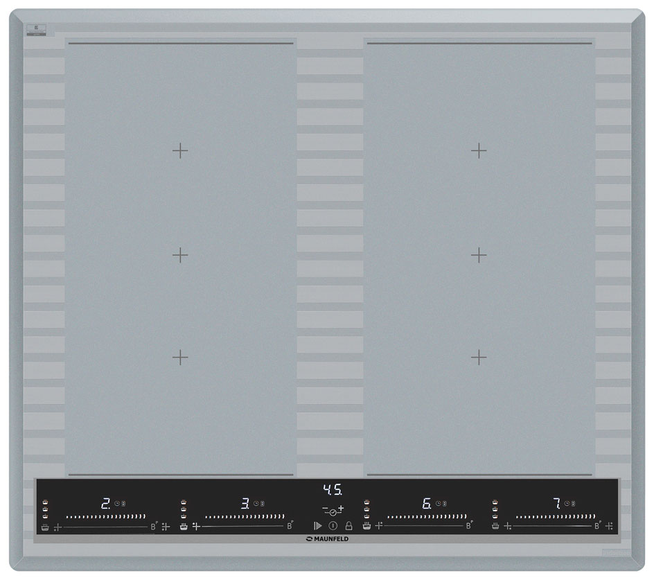 Встраиваемая варочная панель индукционная MAUNFELD CVI594SF2MBL LUX голубой