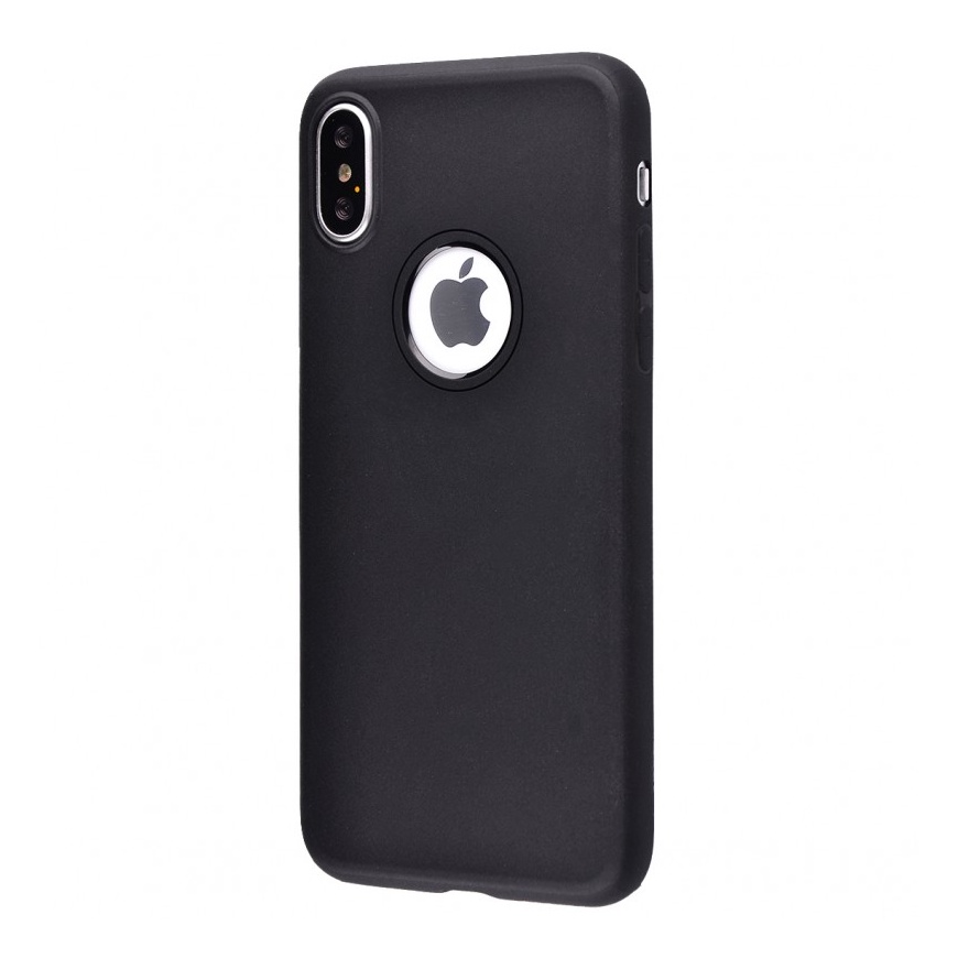 Чехол силиконовый Hoco для iPhone XS, Fascination Series черный