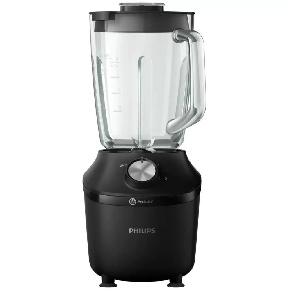 Блендер PHILIPS HR2291/41 black (Тип стационарный, мощность 600Вт, стакан 1,25л)(HR2291/41