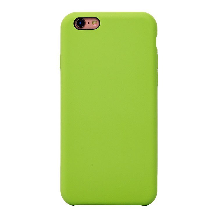 Силиконовый чехол Silicone Case для iPhone 6/6S, летняя зелень