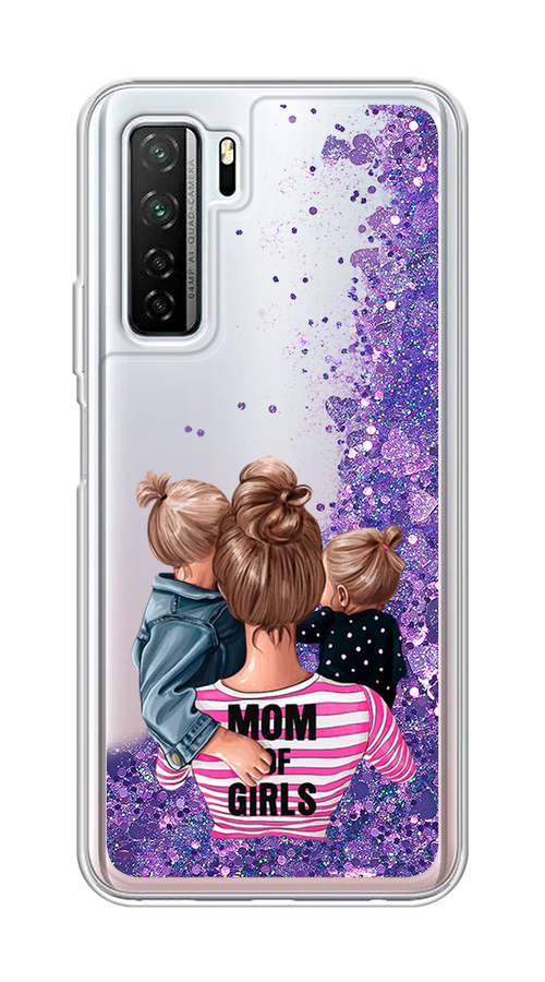 Чехол Awog  на  Huawei P40 lite 5G/Honor 30S Global/Nova 7 SE "Mom of Girls"