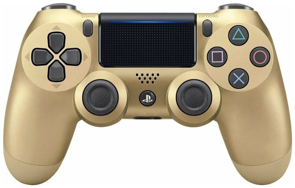 Геймпад Dualshock 4/PS4/для ПК/для телефона GOLD (Не оригинал)