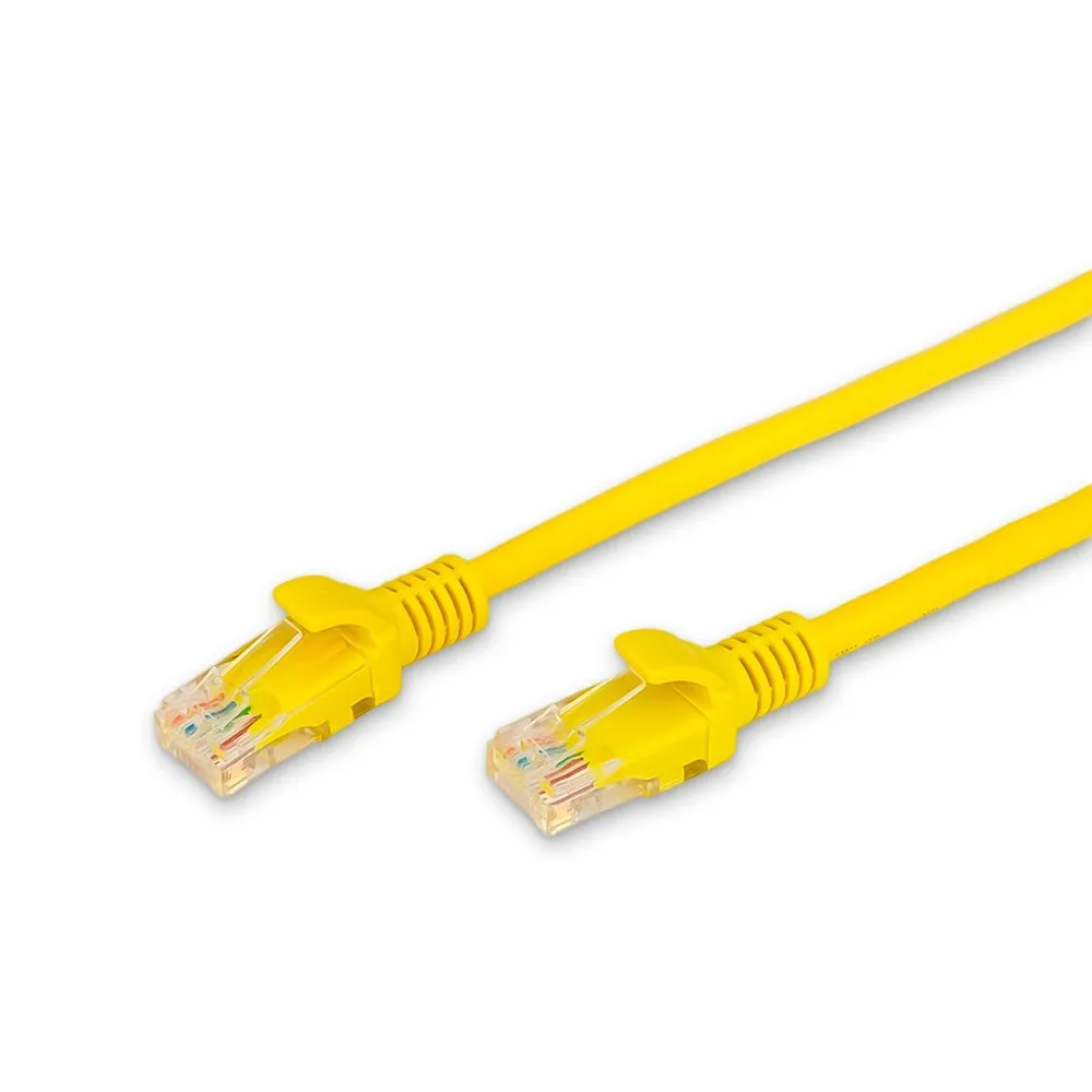 Кабель Cablexpert RJ45-RJ45, M-M 1,5м Yellow (PP12-1.5M/Y)