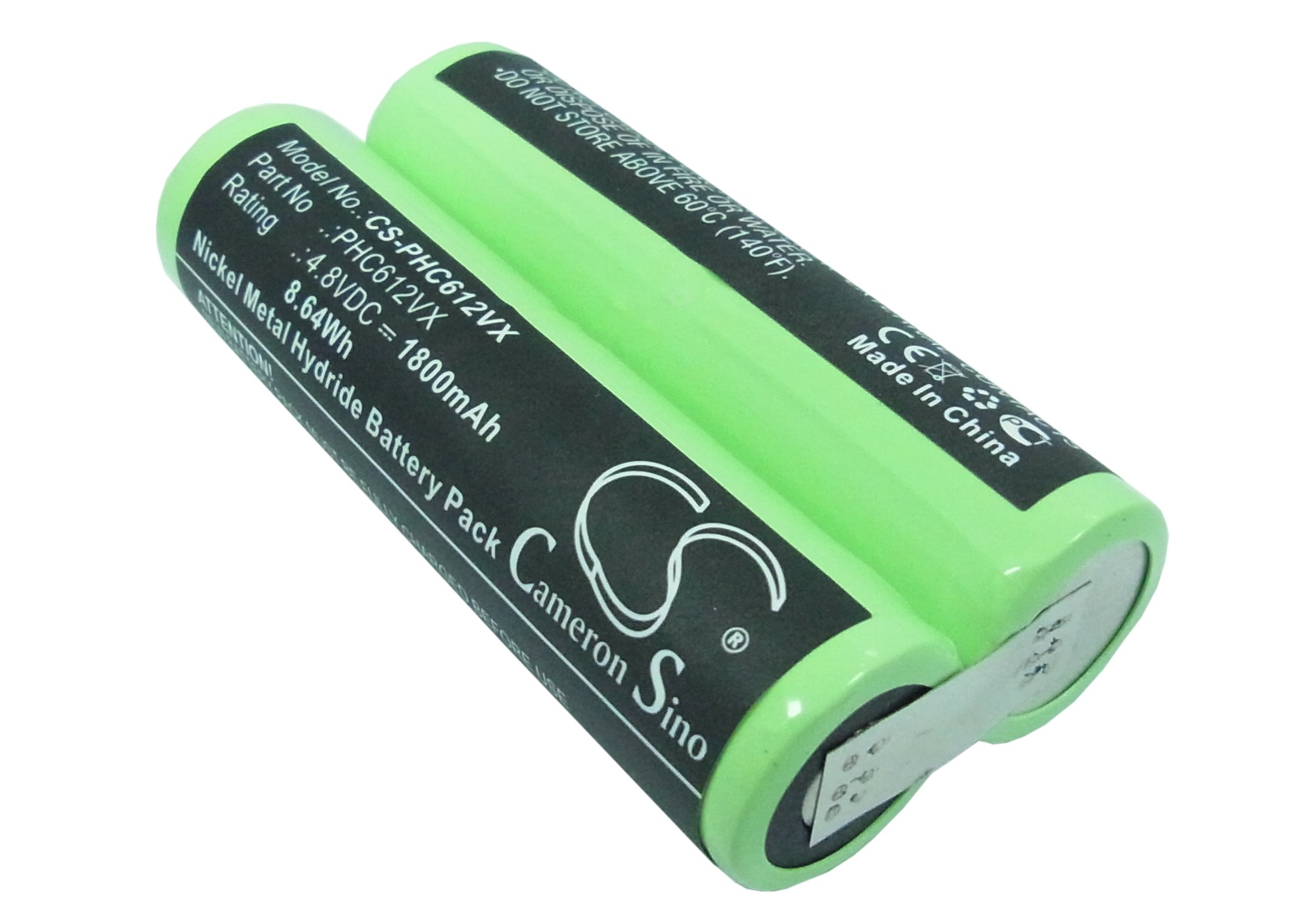 Аккумуляторная батарея CameronSino CS-PHC612VX для пылесоса Philips FC6125 (PHC612VX), Ni-