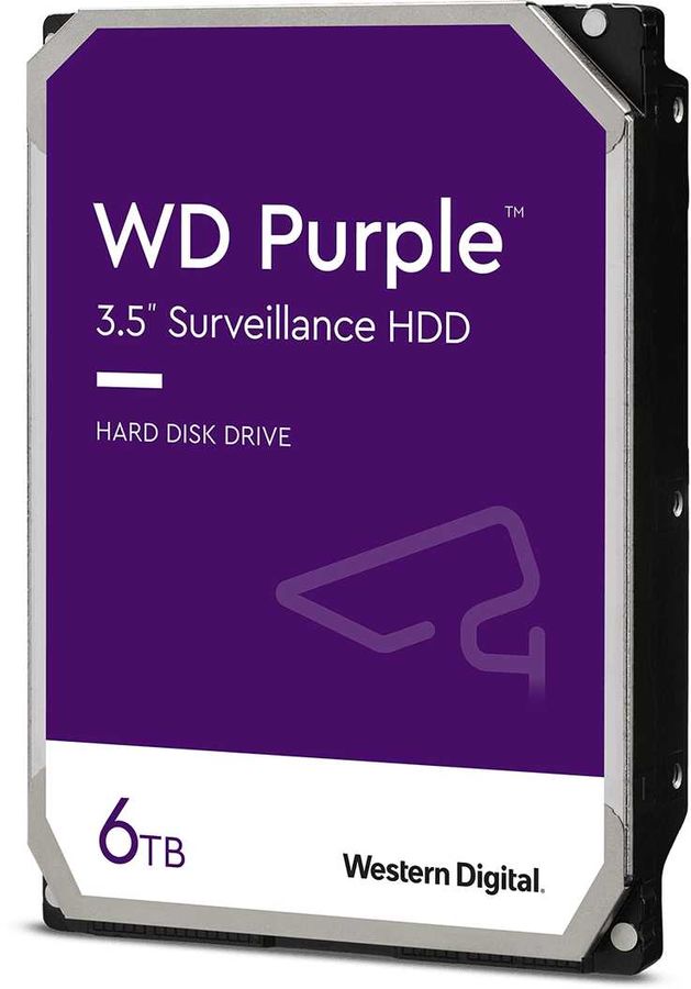 Жесткий диск WD Purple 6ТБ (WD62PURZ)