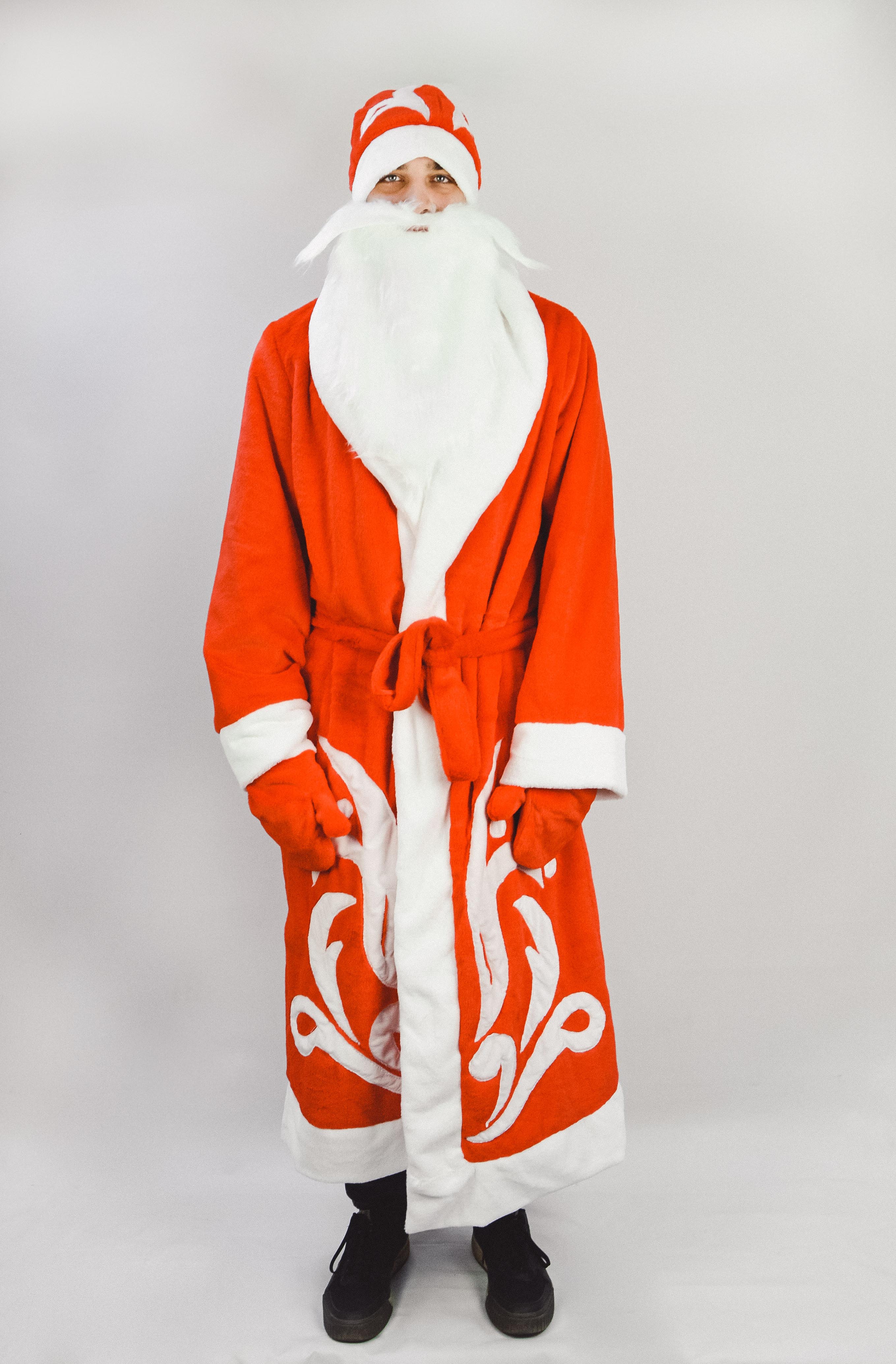 Костюм карнавальный мужской Дед Мороз Бока 901 красный 48-54 RU