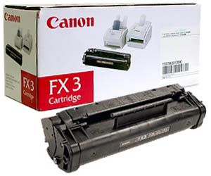 Картридж для лазерного принтера Canon FX-3 черный, оригинал