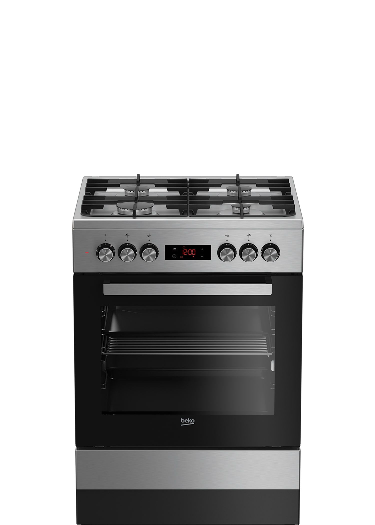 Комбинированная плита Beko FSM 62330 DXT Silver