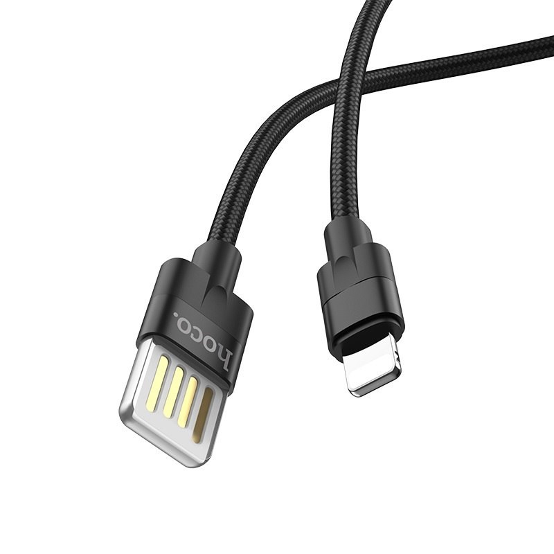 Кабель Hoco U55 Lightning 1.2м Black