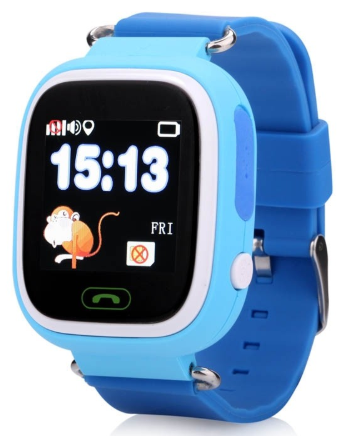 Детские смарт-часы GARSline Smart Baby Watch Q80 (GW100) Blue/Blue