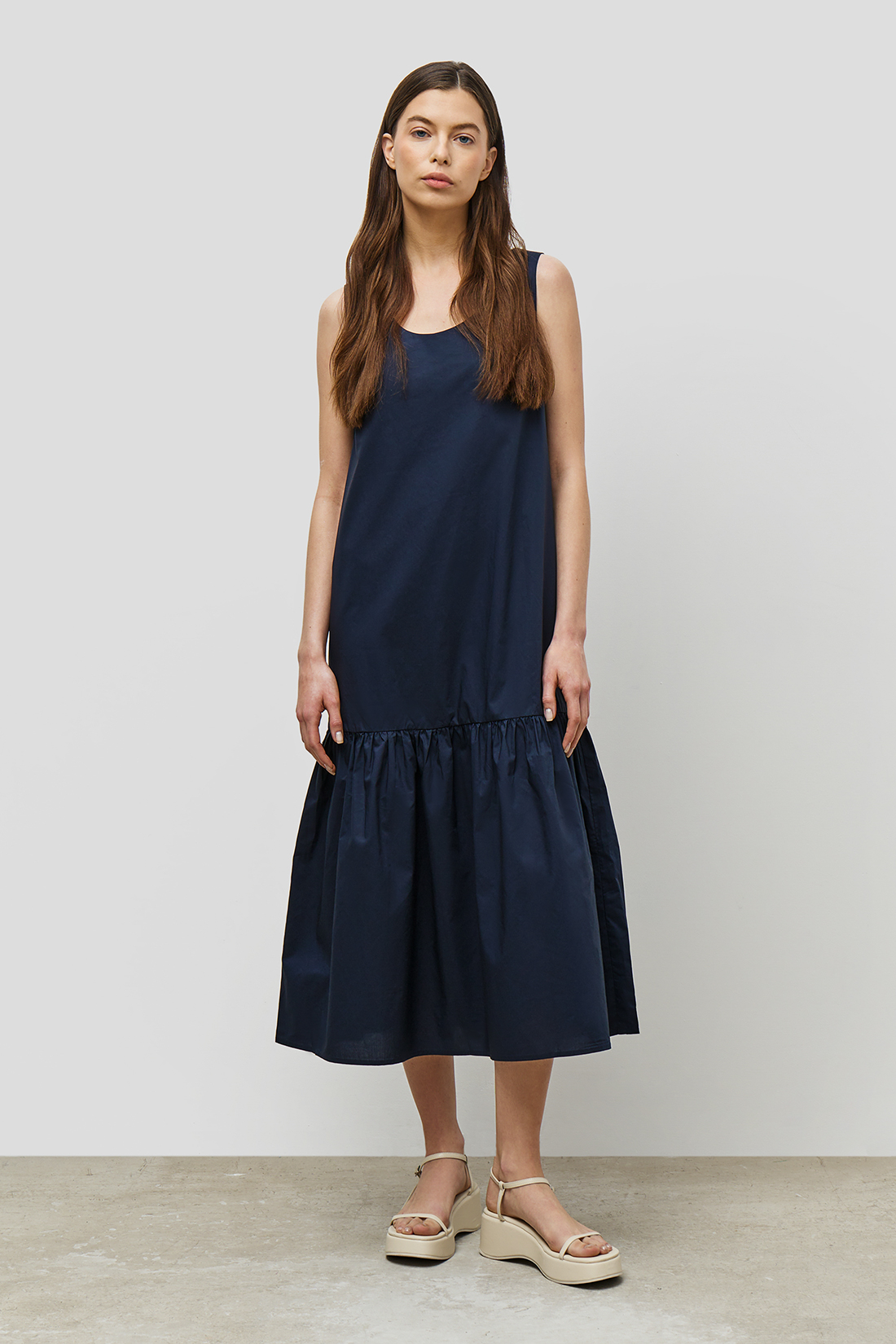 Платье женское Baon B4623001 синее XS