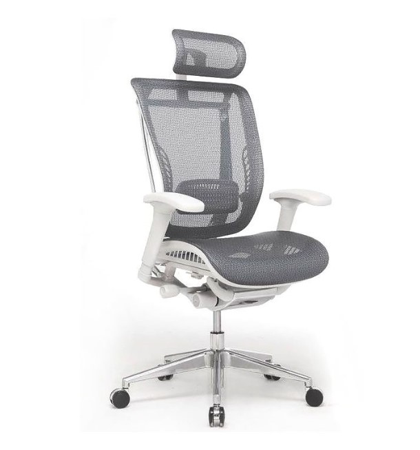 Кресло EXPERT SPRING HSPM01-G-GY сетка серая / каркас серый
