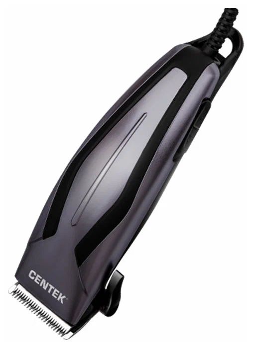 Машинка для стрижки волос Centek CT-2128 черный, фиолетовый