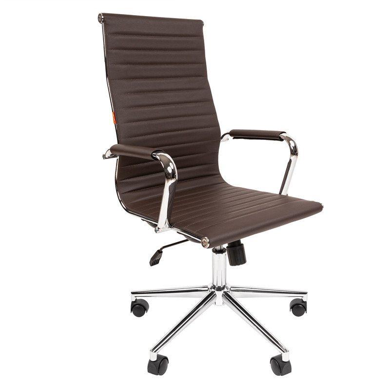 Компьютерное кресло Chairman 755 экокожа коричневый