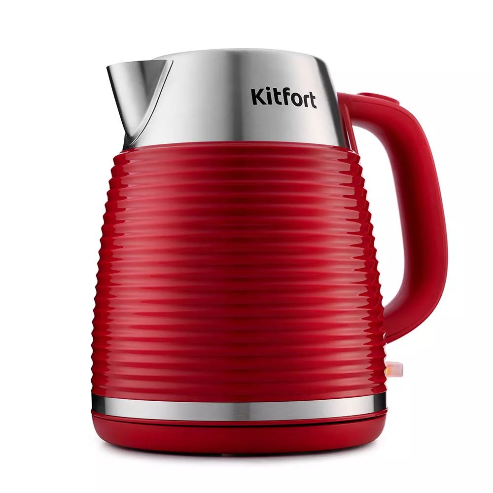 Чайник электрический KITFORT КТ-695-2, 2200Вт, красный