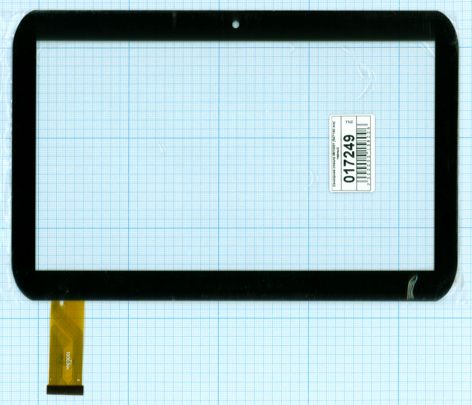 Сенсорное стекло (тачскрин) HN10001 (247*160 mm) черное