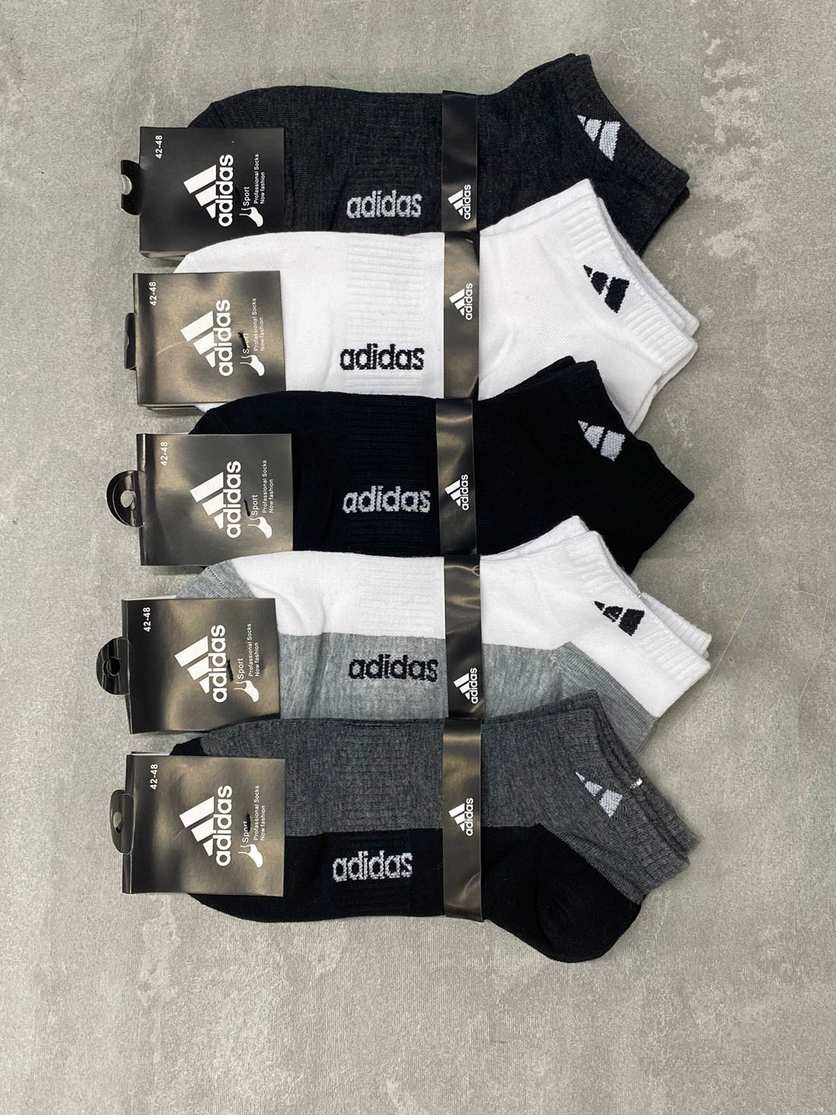 Комплект носков мужских Adidas Profassional Socks разноцветных 41-47
