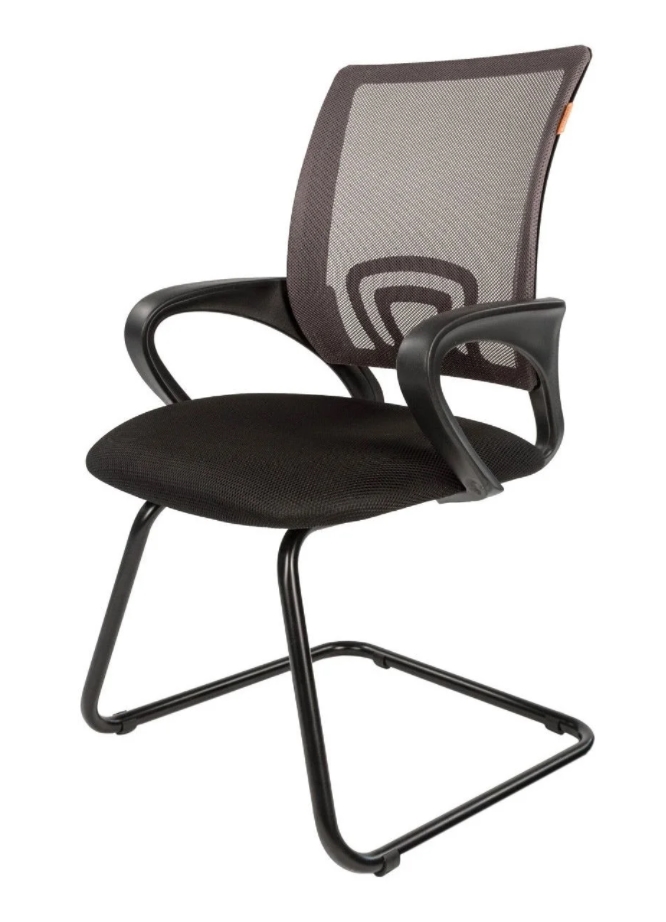 Кресло на полозьях Chairman 696 V черный; серый