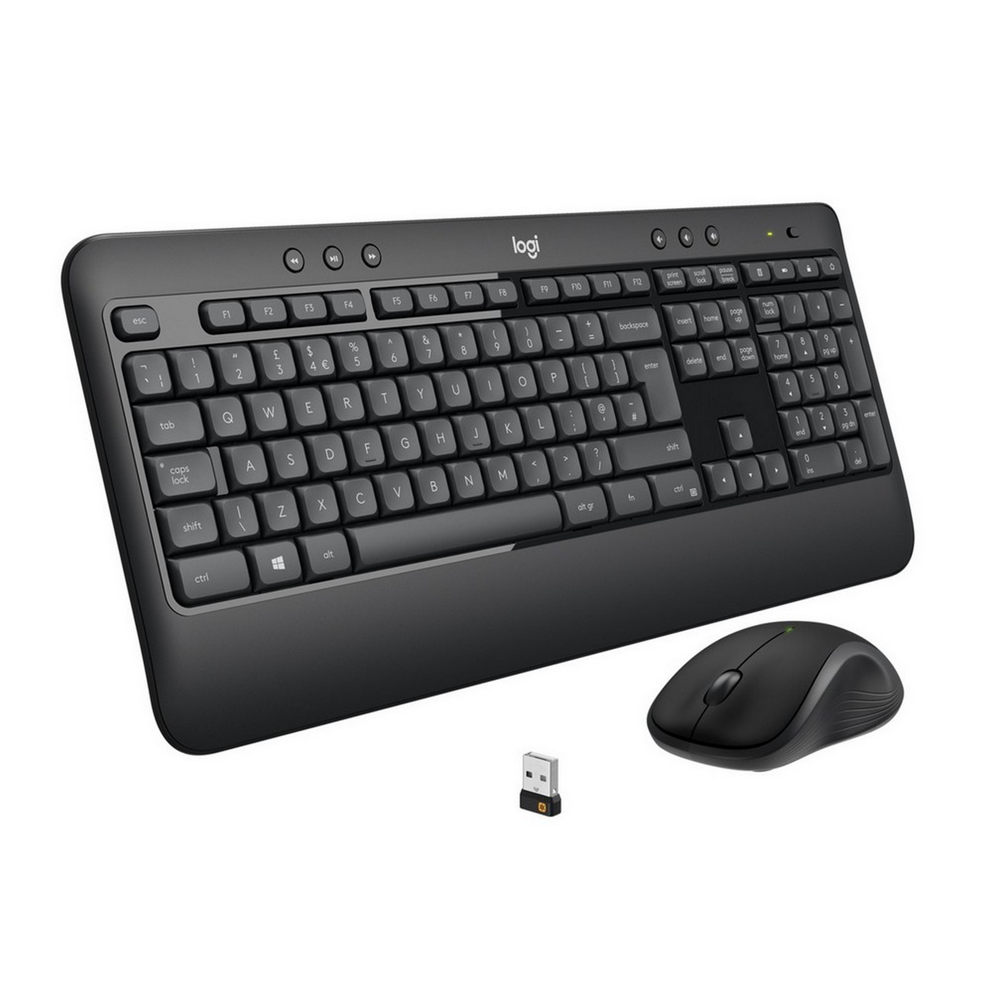 Комплект клавиатура и мышь Logitech 920-008686 Черный