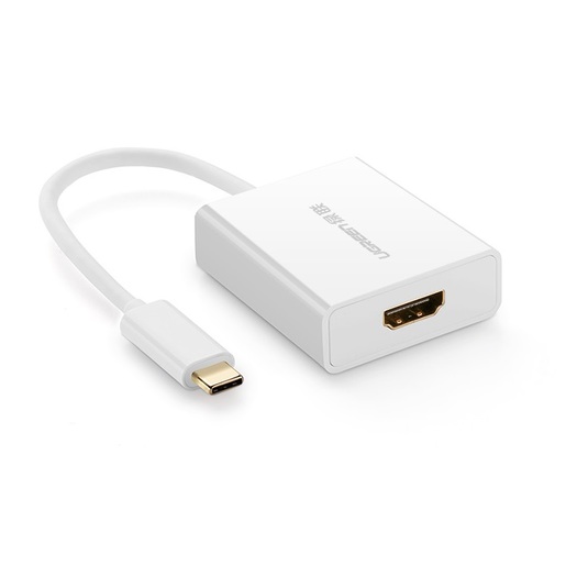 Адаптер uGreen 40273 USB-C to HDMI Adapter белый