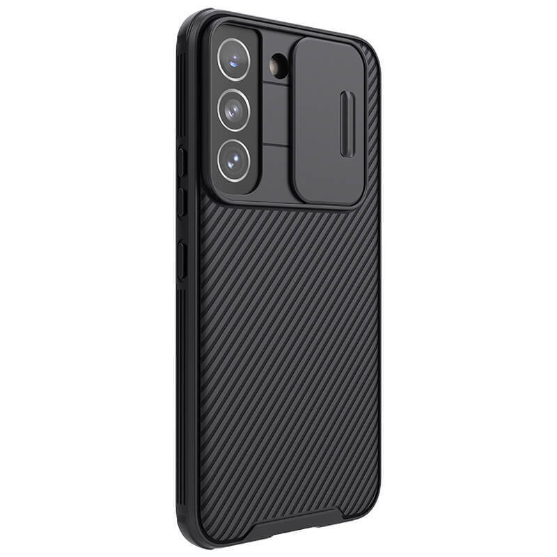 Накладка Nillkin CamShield Pro Case с защитой камеры для Samsung Galaxy S22 (черный)