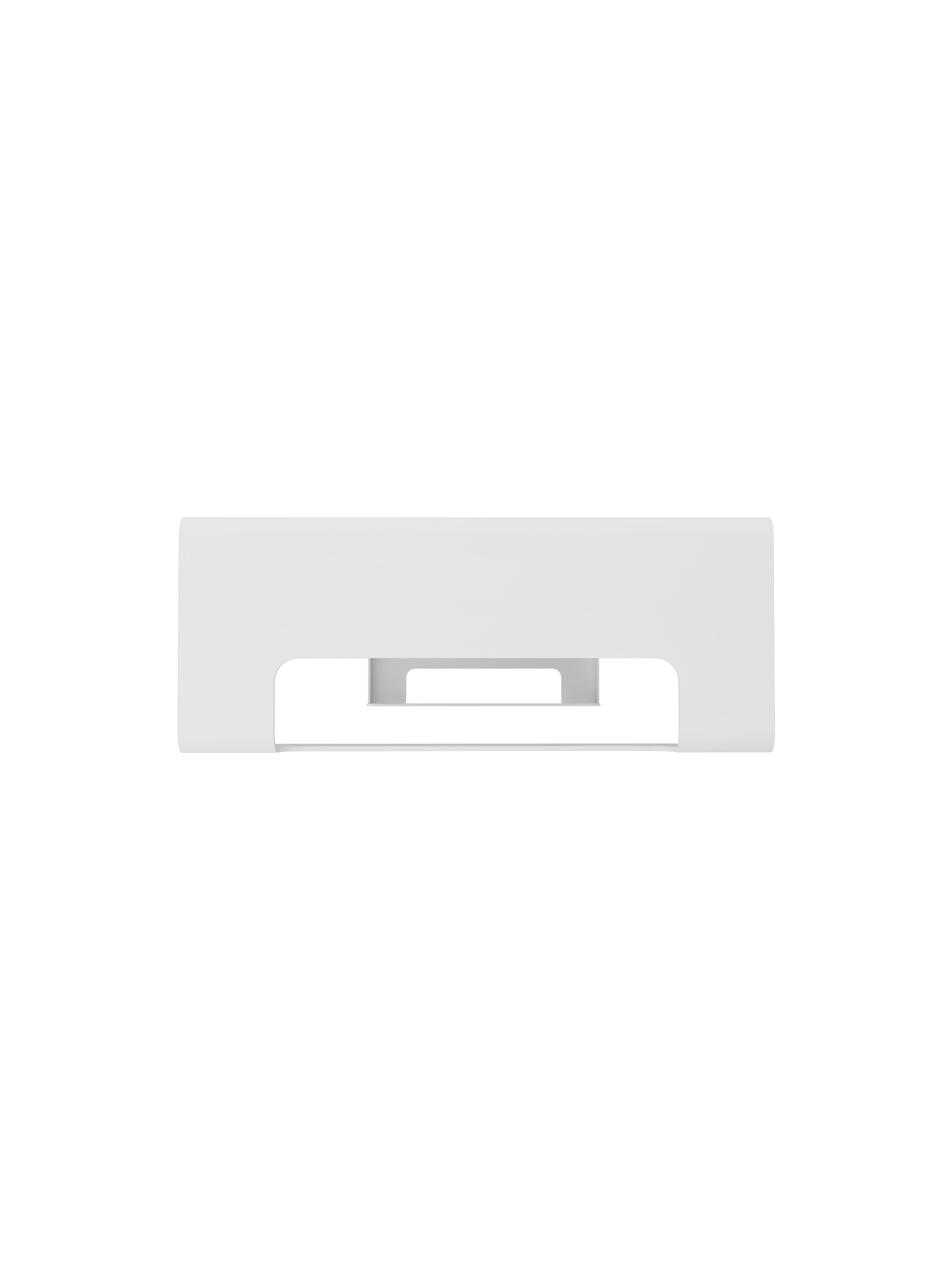 Подставка для 2-ух мониторов TEMPACHE 100х25х10 см, белая