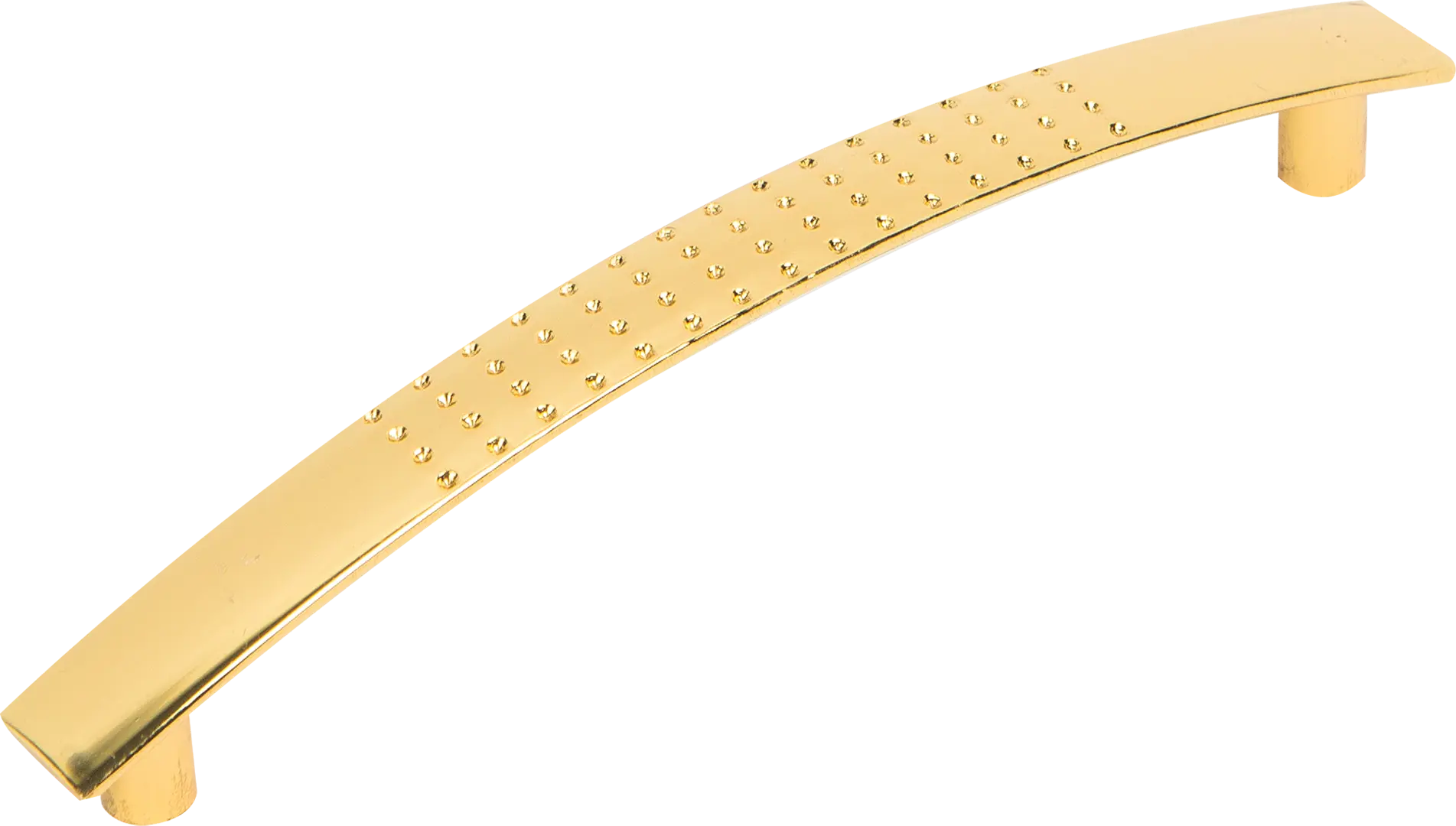 Ручка-скоба 96 мм пластик цвет золото