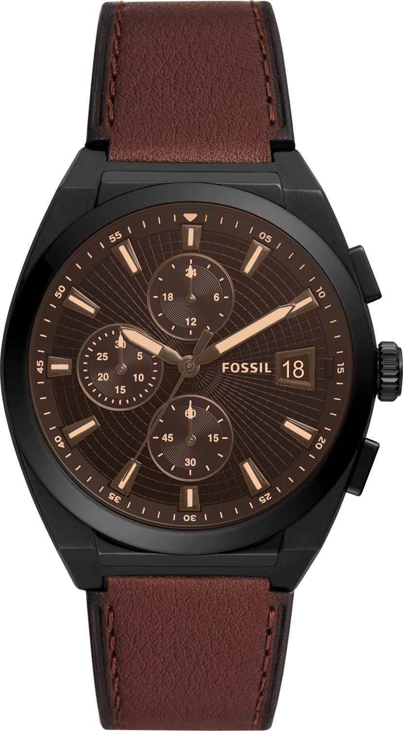 Наручные часы мужские Fossil FS5798 коричневые