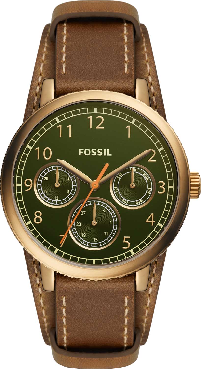 Наручные часы мужские Fossil BQ2635 коричневые