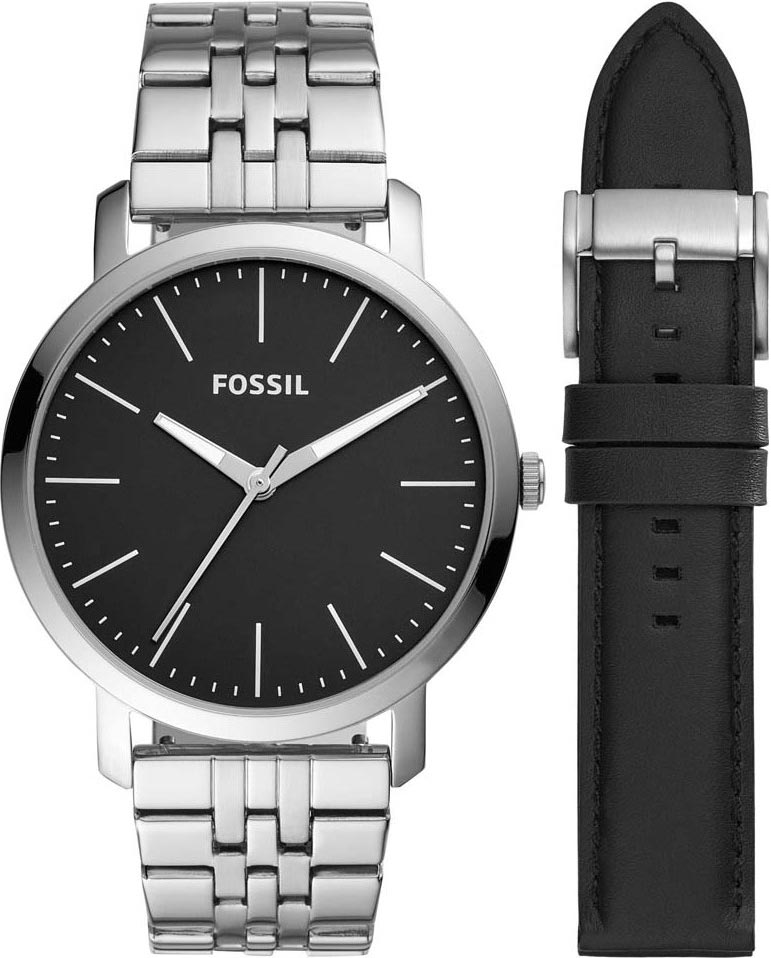 Наручные часы мужские Fossil BQ2466SET серебристые