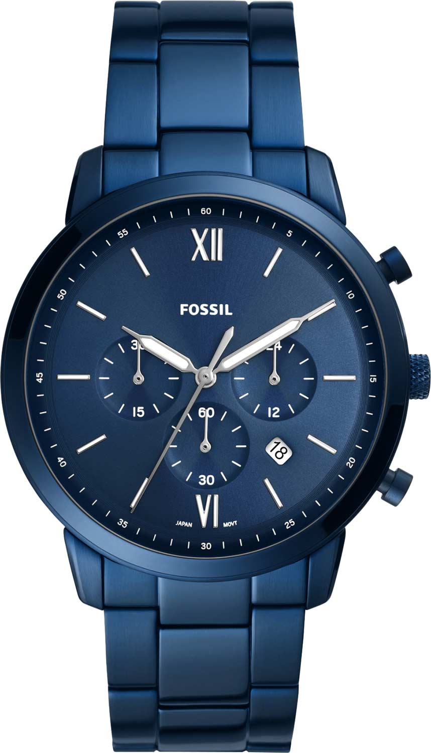 Наручные часы мужские Fossil FS5826 синие